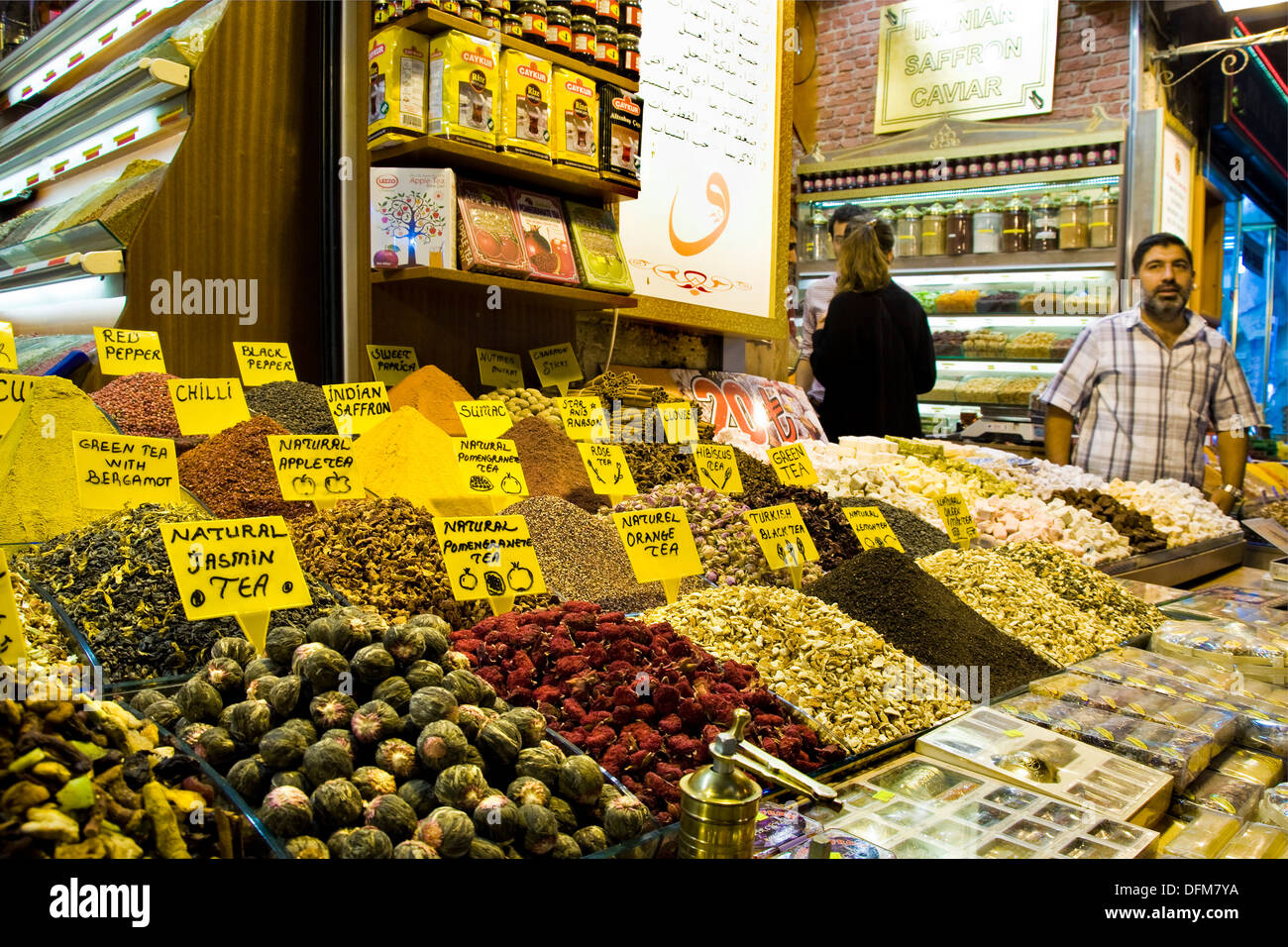 Turkey, Istanbul, Spice Bazaar Stock Photo - Alamy