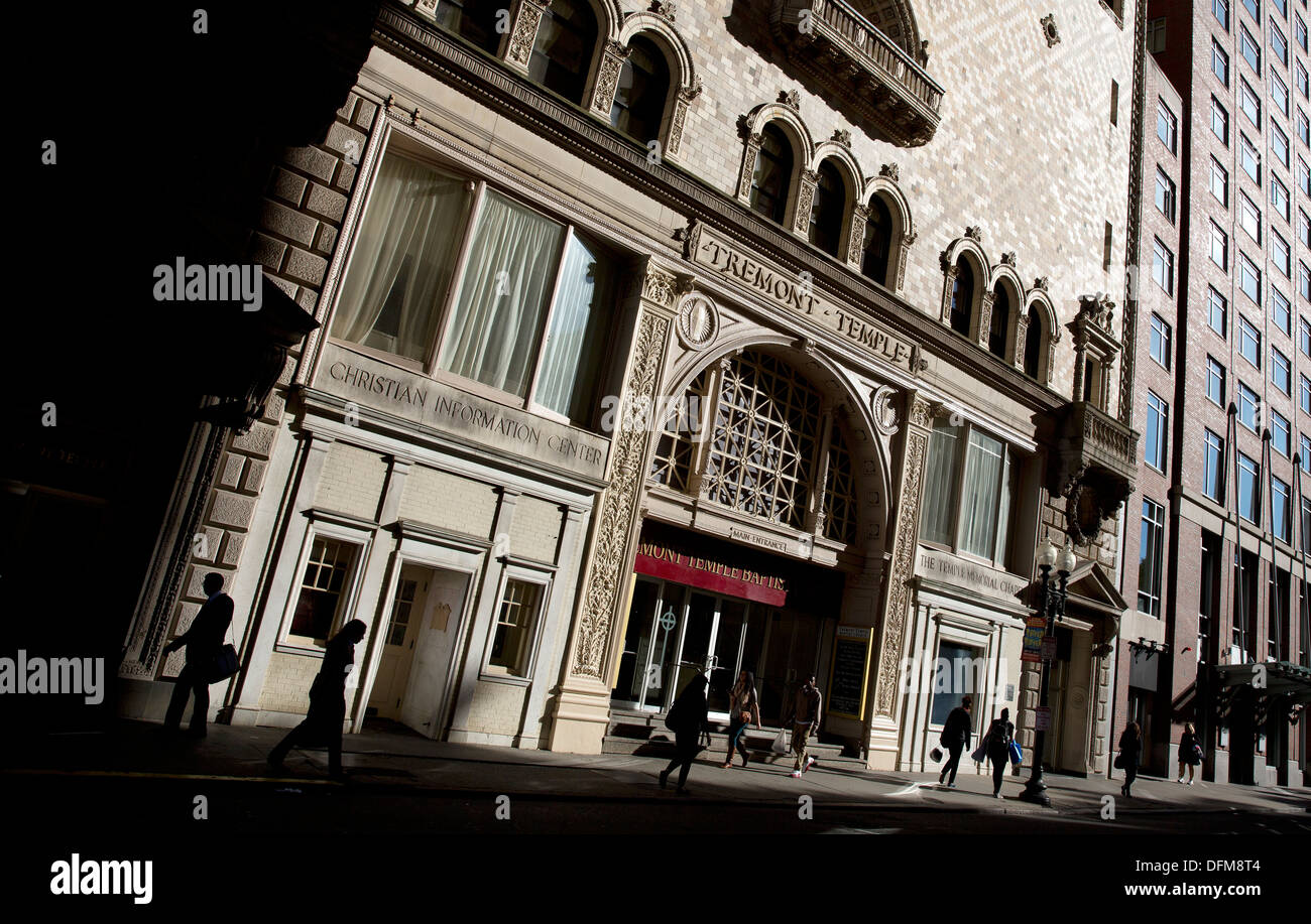 Tremont street boston hi-res stock photography and images - Alamy