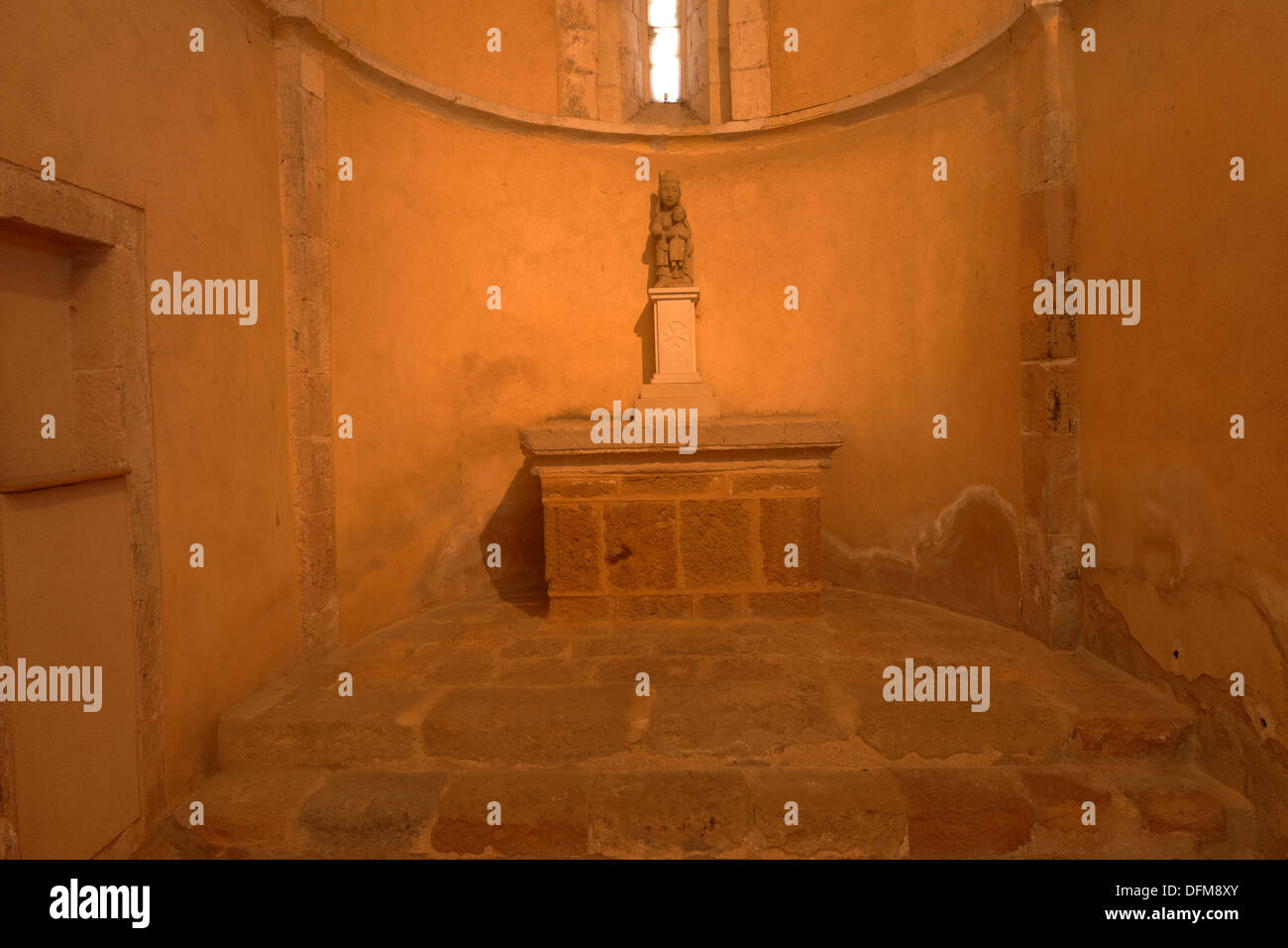Templar church of the Vera Cruz, Zamarramala. Segovia, Spain Stock ...