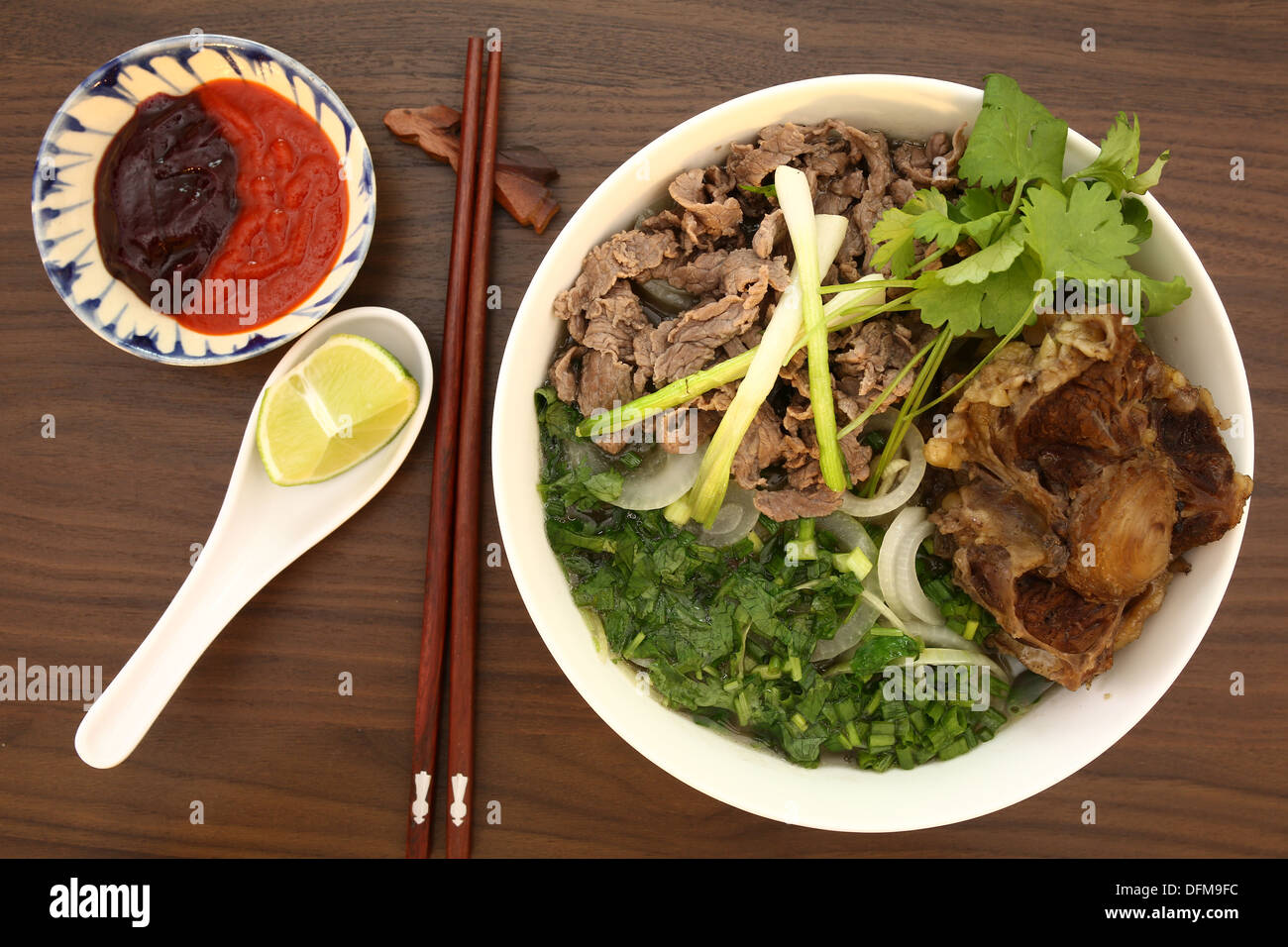 Vietnamese rice noodles Stock Photo - Alamy
