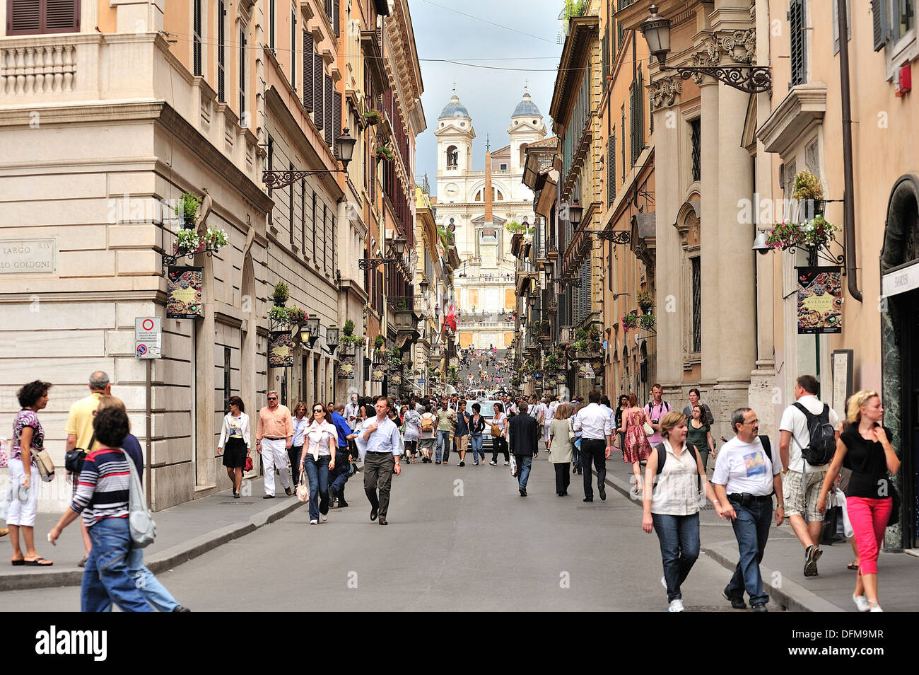 Via_condotti hi-res stock photography and images - Alamy