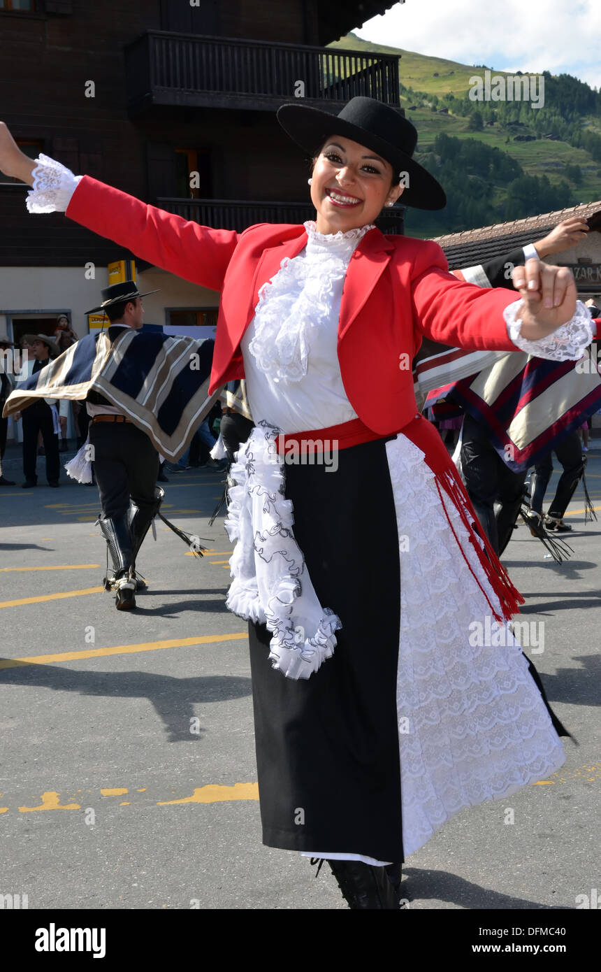 Traditional costume from chile hi-res stock photography and images - Alamy