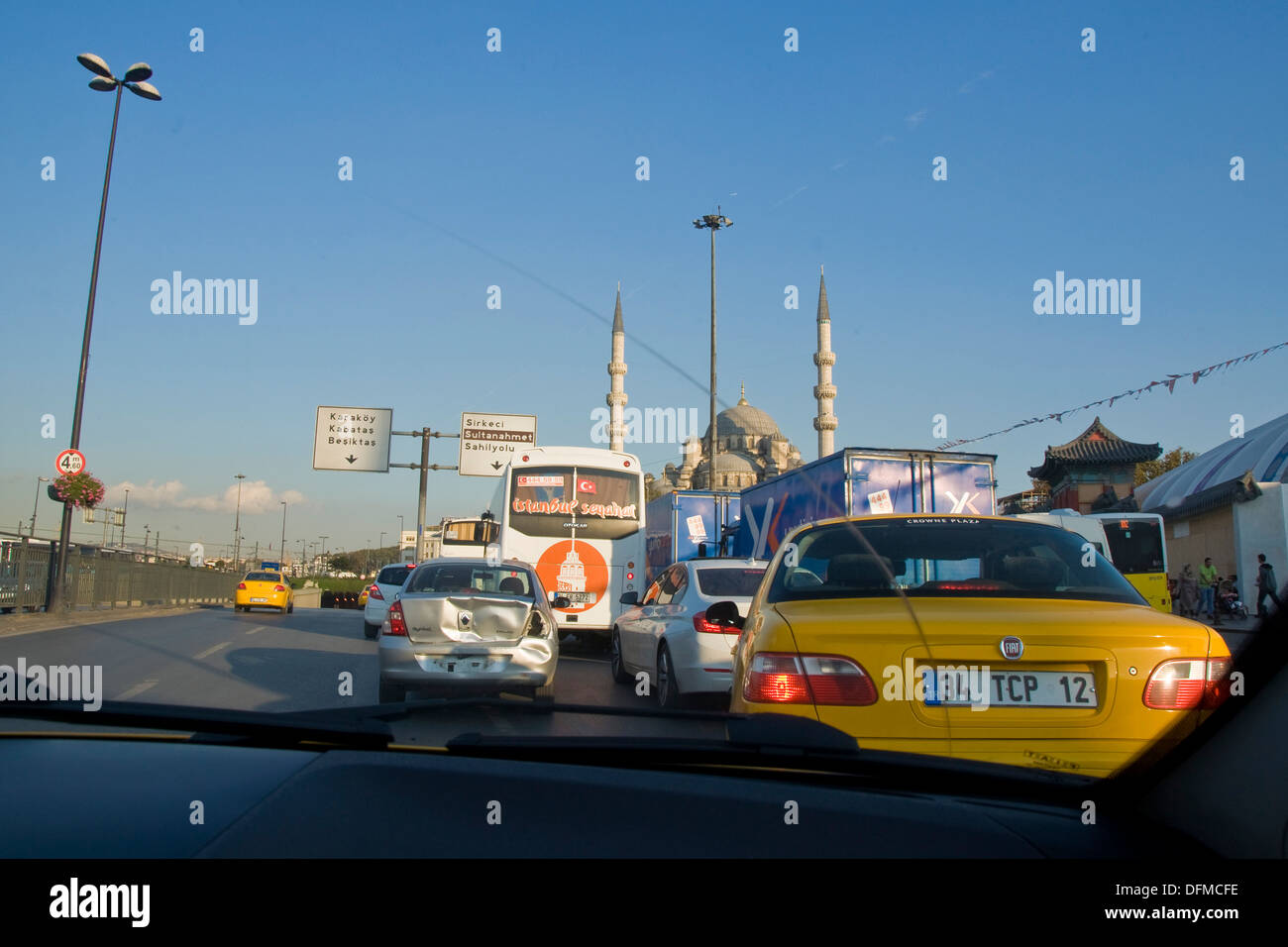 Turkey, Istanbul, Taxi Stock Photo - Alamy