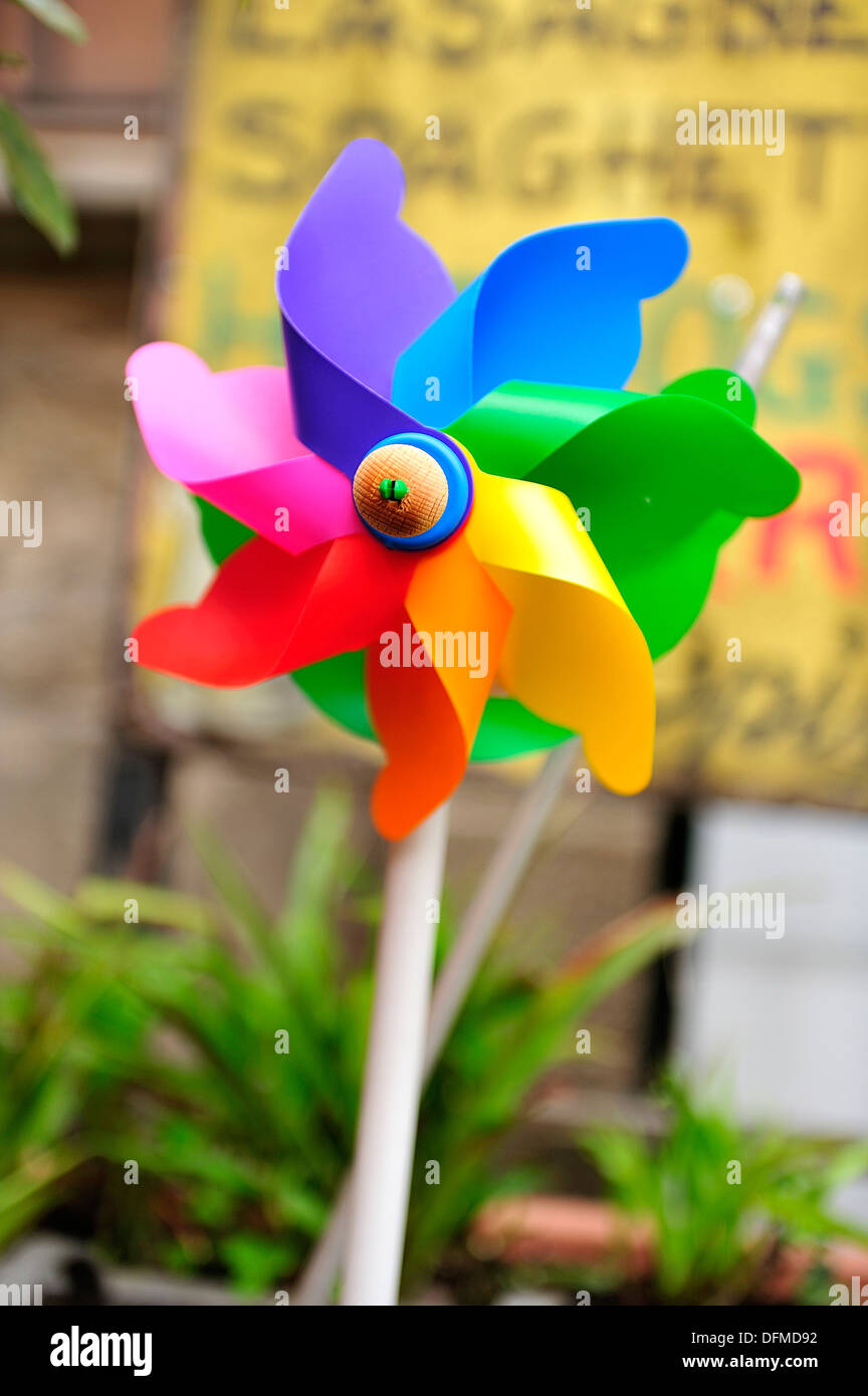 Purple windmill hi-res stock photography and images - Alamy