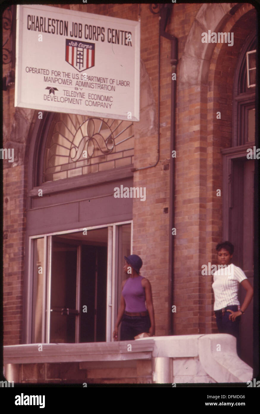 The Job Corps Center on Summers Street in downtown Charleston is shown ...
