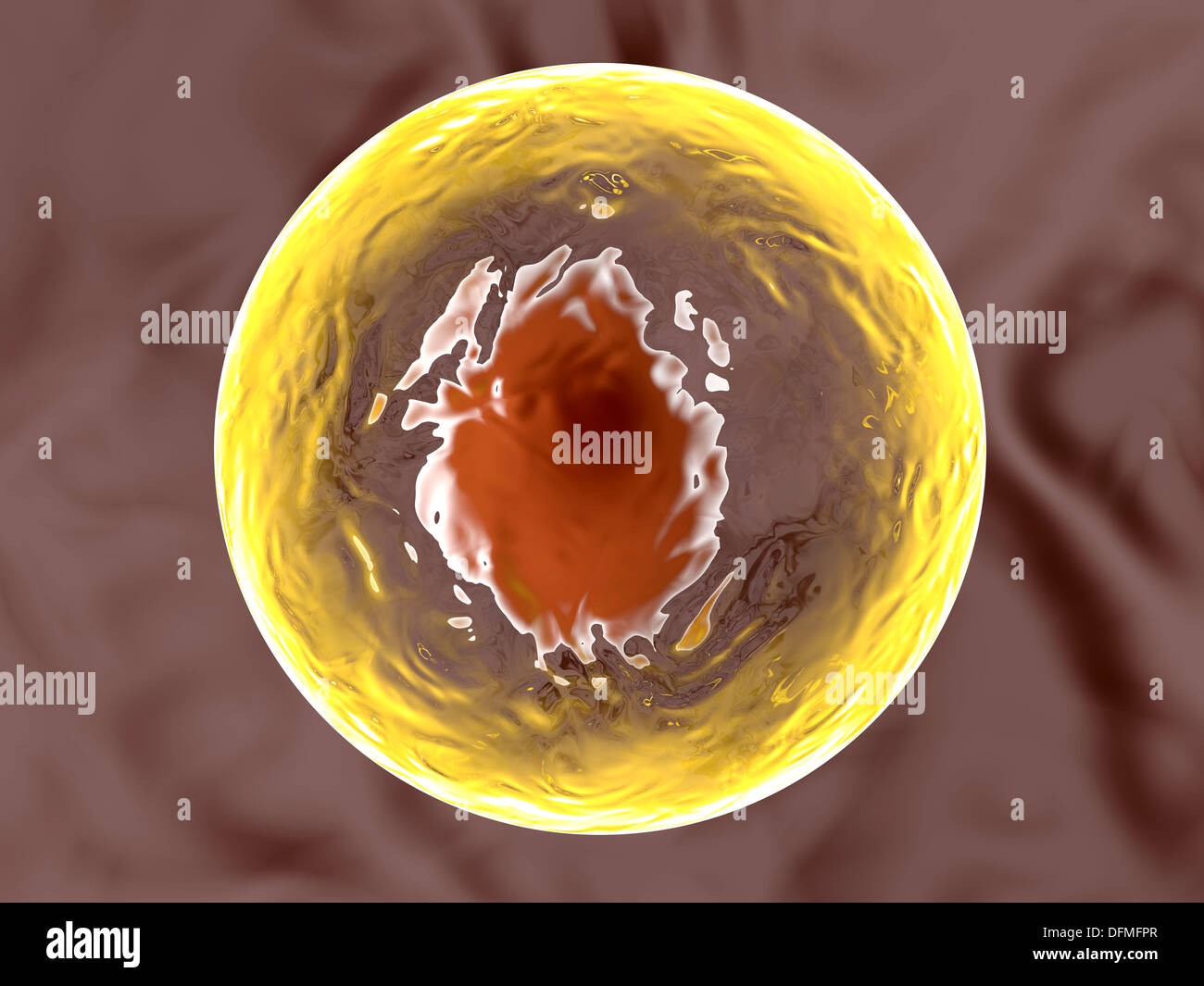 3D illustration of a living cell Stock Photo - Alamy