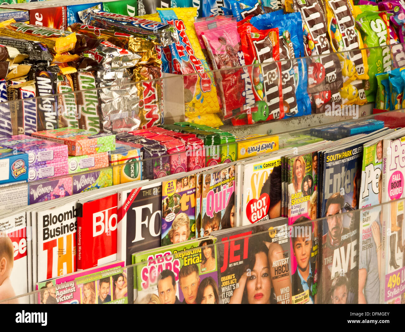 Candy Magazines High Resolution Stock Photography and Images - Alamy