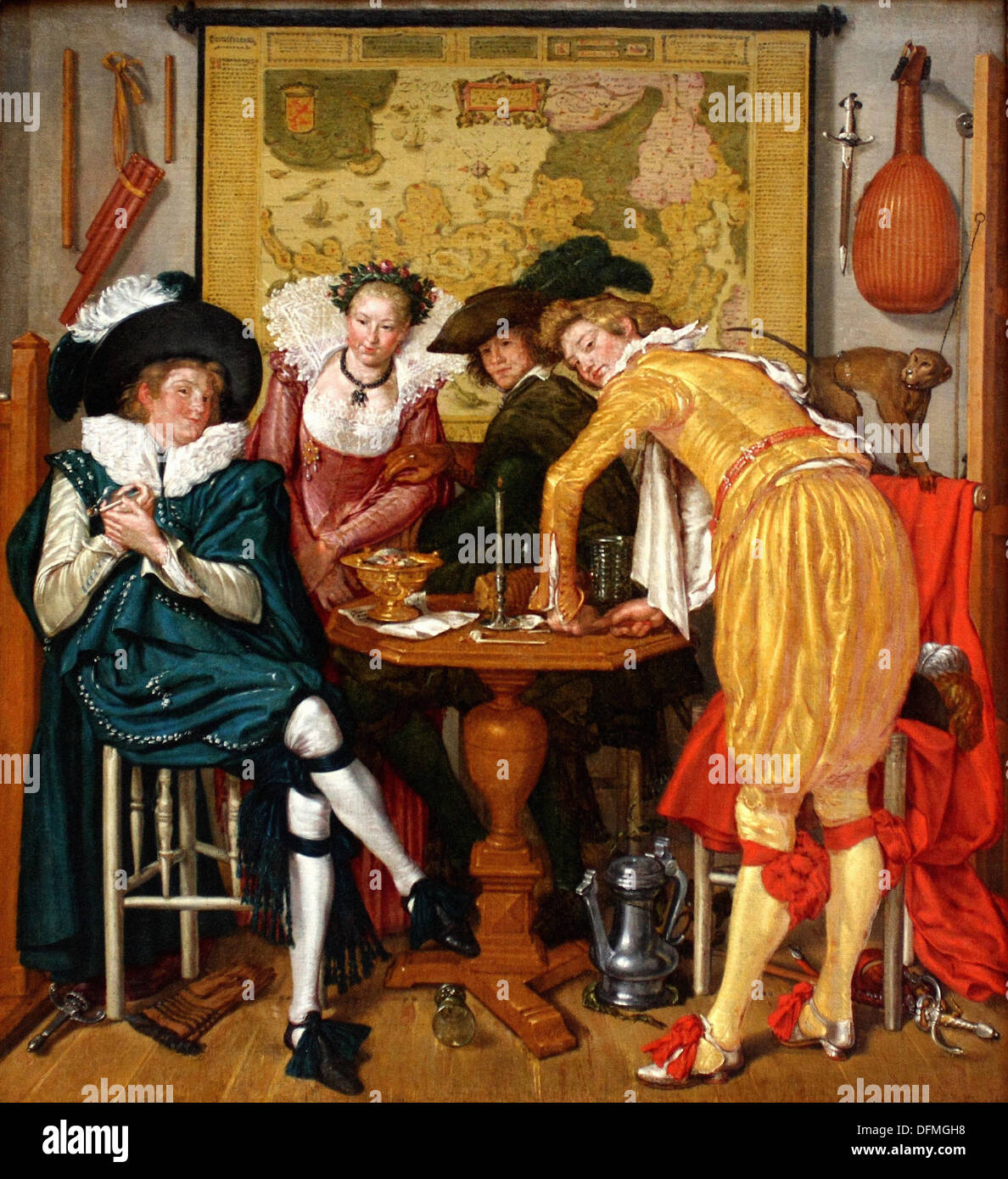 Willem BUYTEWECH - Merry company - 1620 - Museum of Fine Arts ...