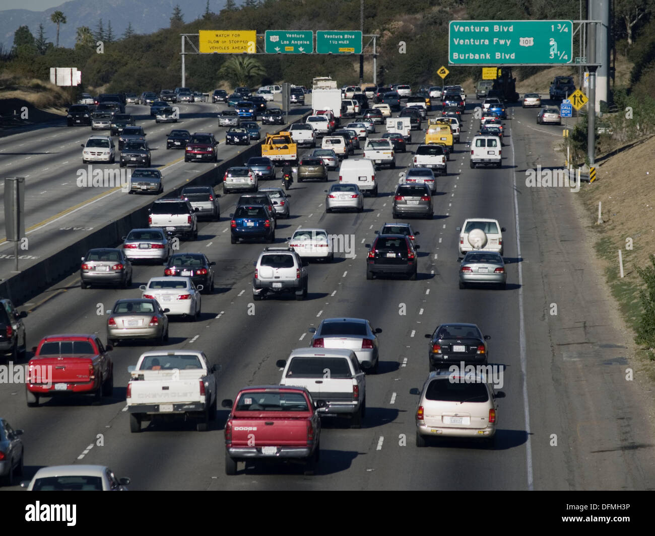 Congested Freeway California Stock Photos & Congested Freeway ...