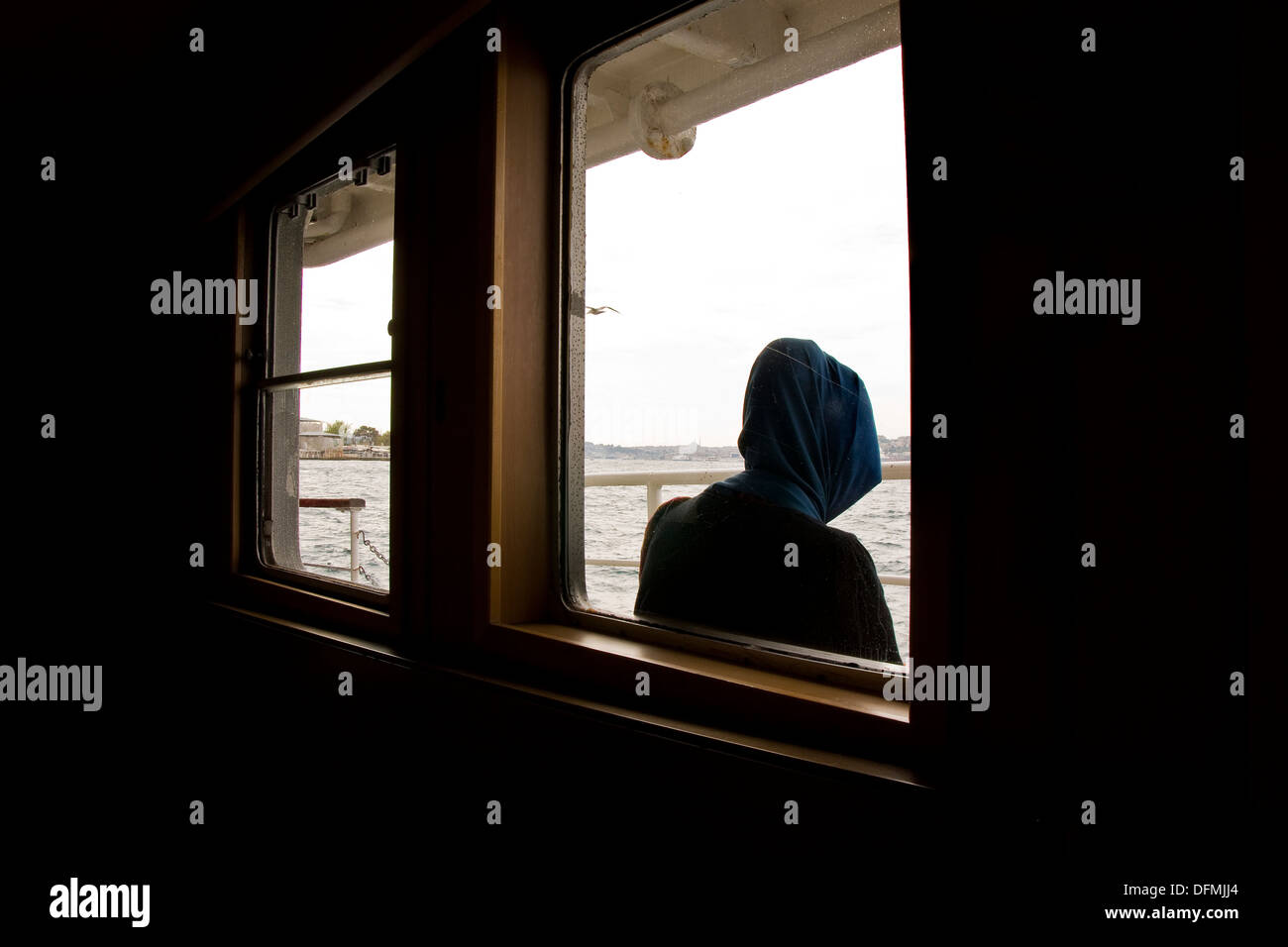Turkey, Istanbul, View from the window Stock Photo - Alamy