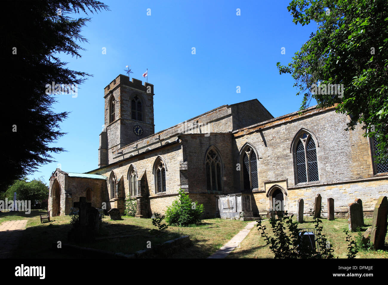 St Marys Parish Church, Blisworth village, Northamptonshire County ...