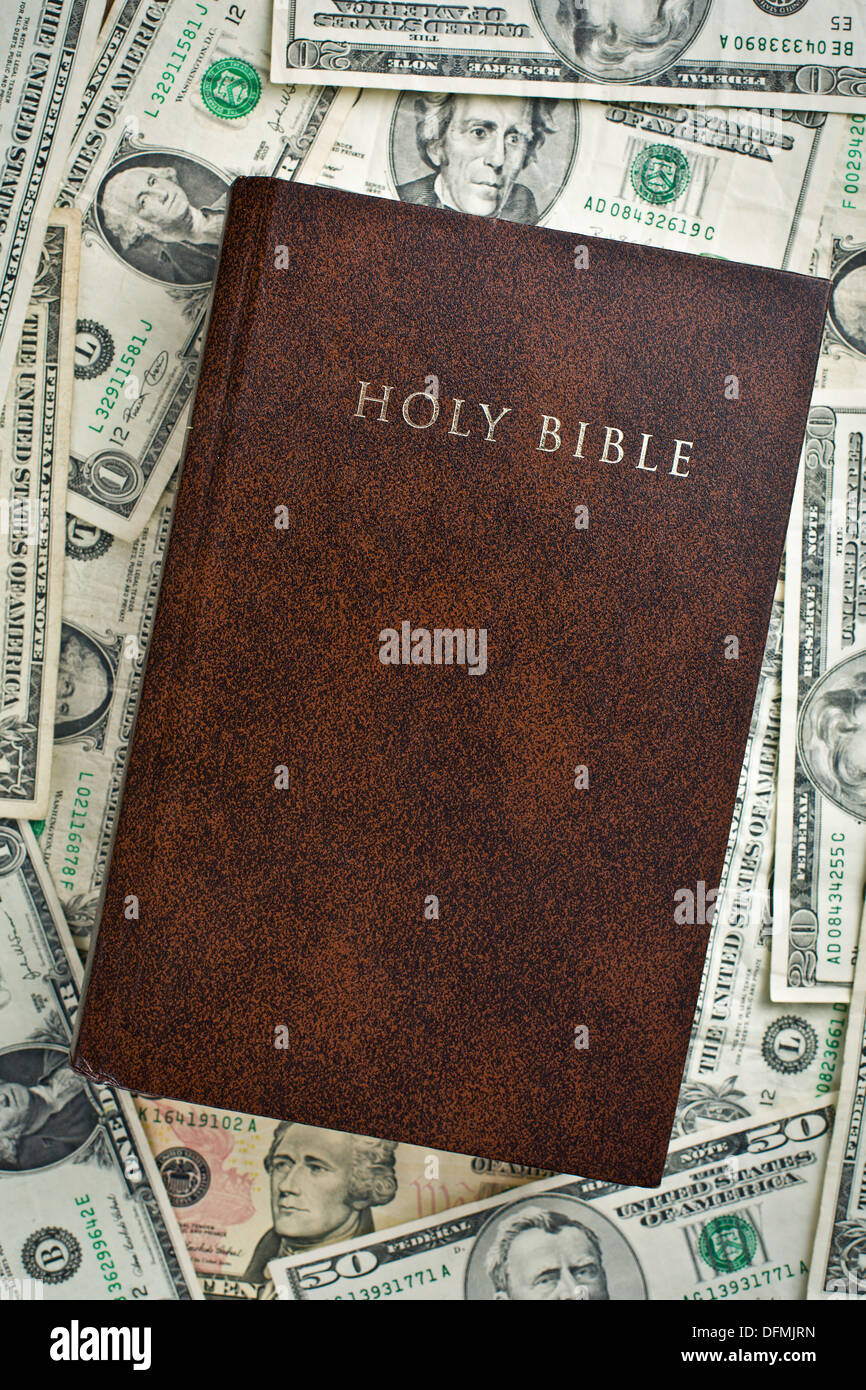 Bible money hi-res stock photography and images - Alamy