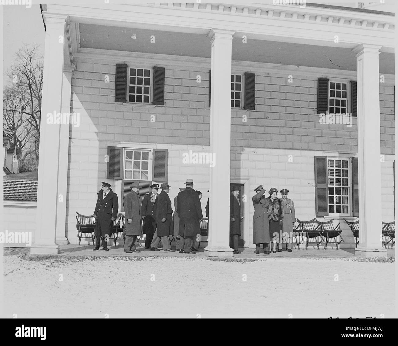 Photograph of british field marshal harold alexander and mrs alexander ...