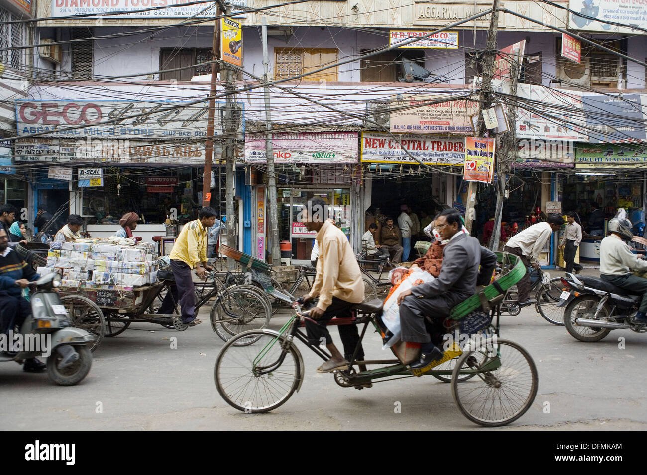 Chawri market hi-res stock photography and images - Alamy