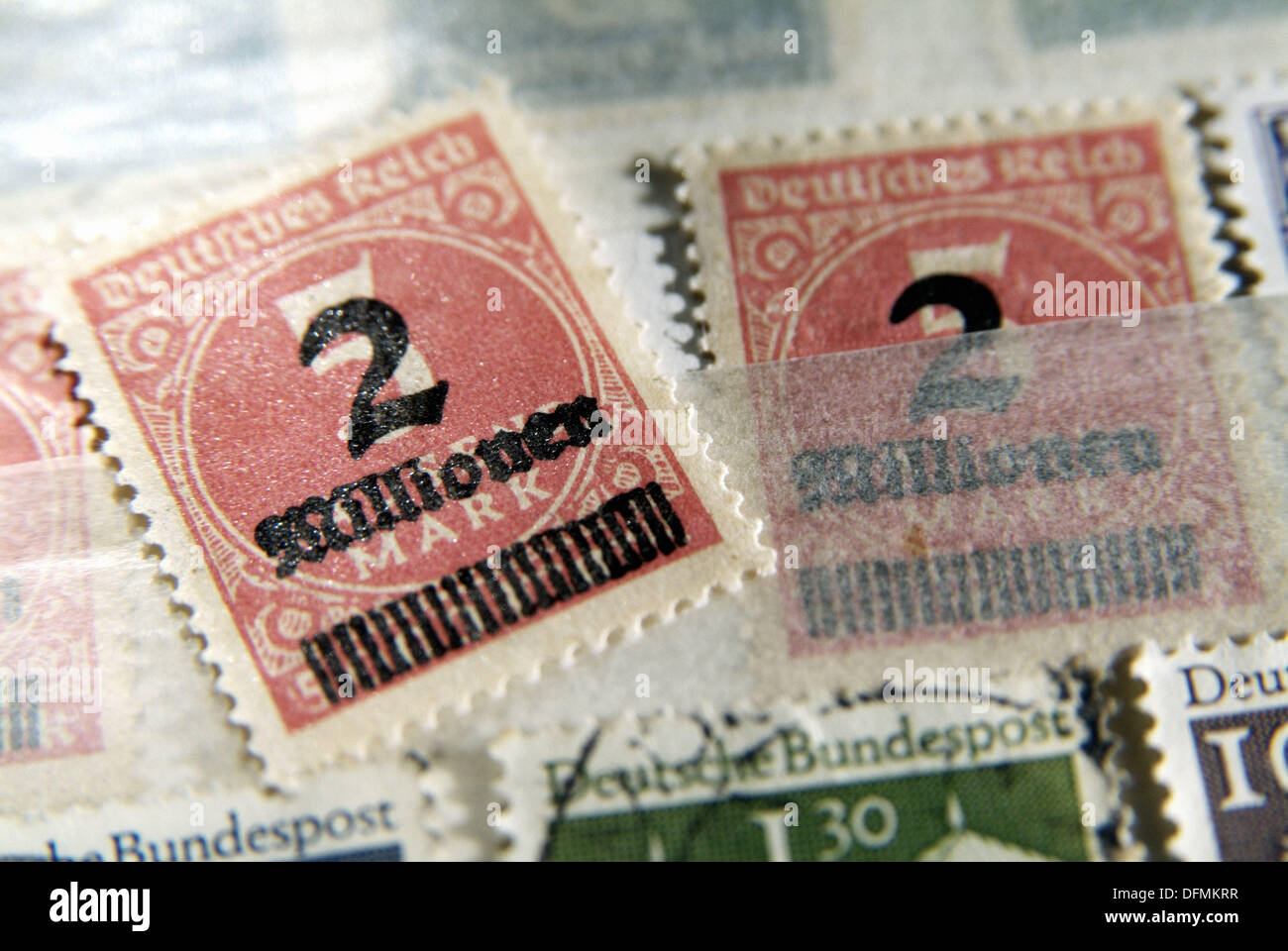 German Stamps High Resolution Stock Photography and Images - Alamy