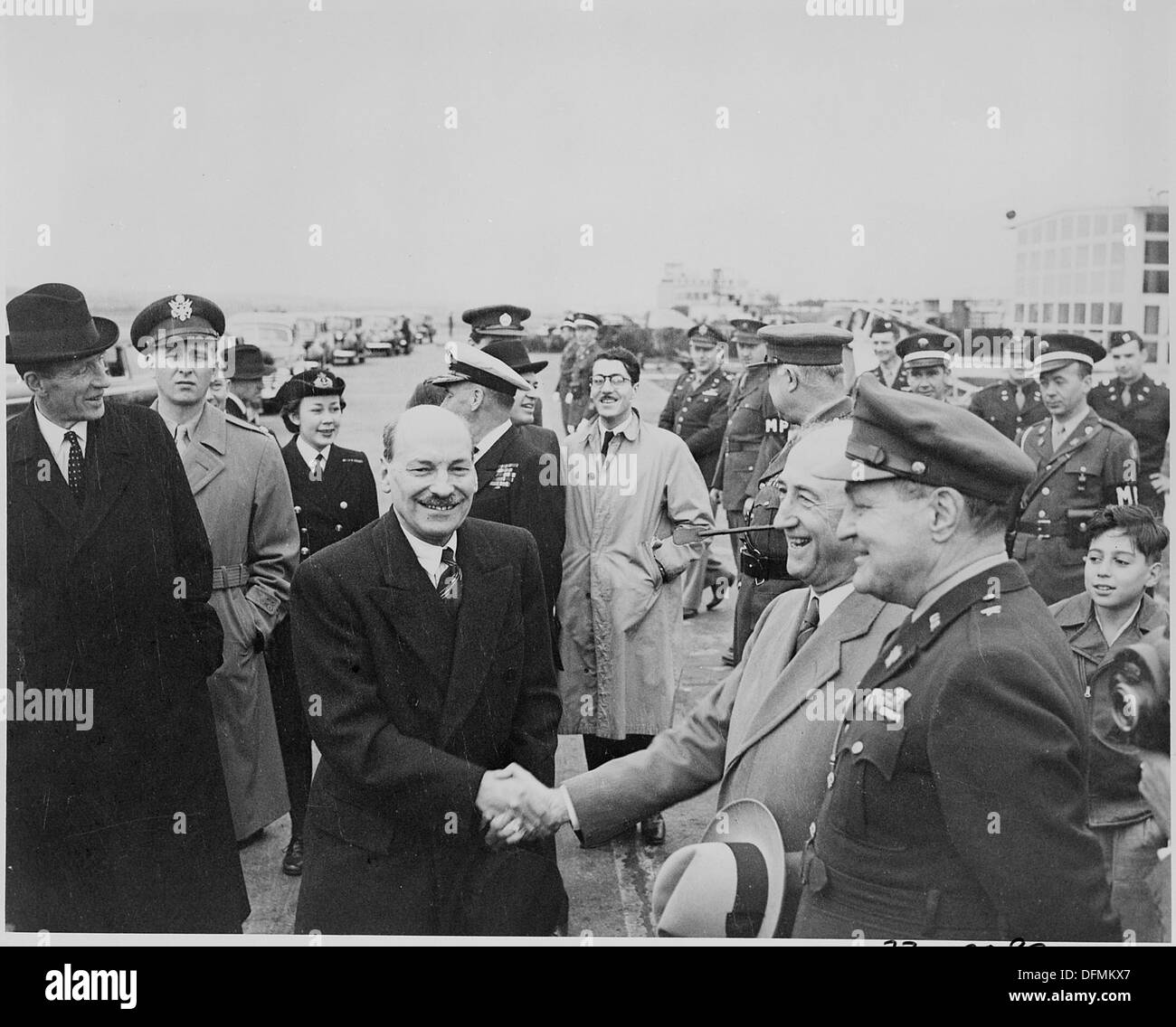 U k prime minister Black and White Stock Photos & Images - Alamy