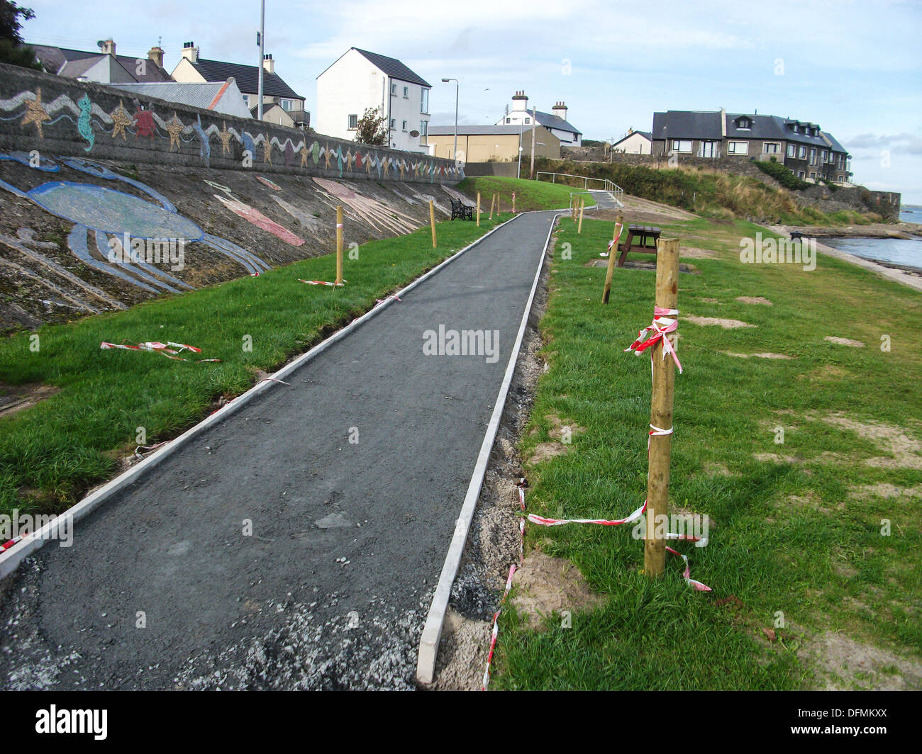 Disabled person's ramp under construction Stock Photo - Alamy
