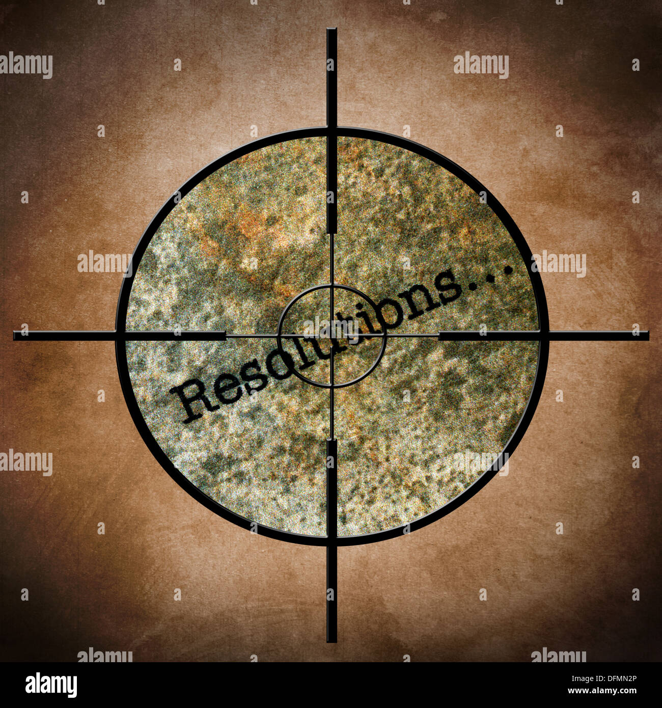 Resolution target concept Stock Photo - Alamy