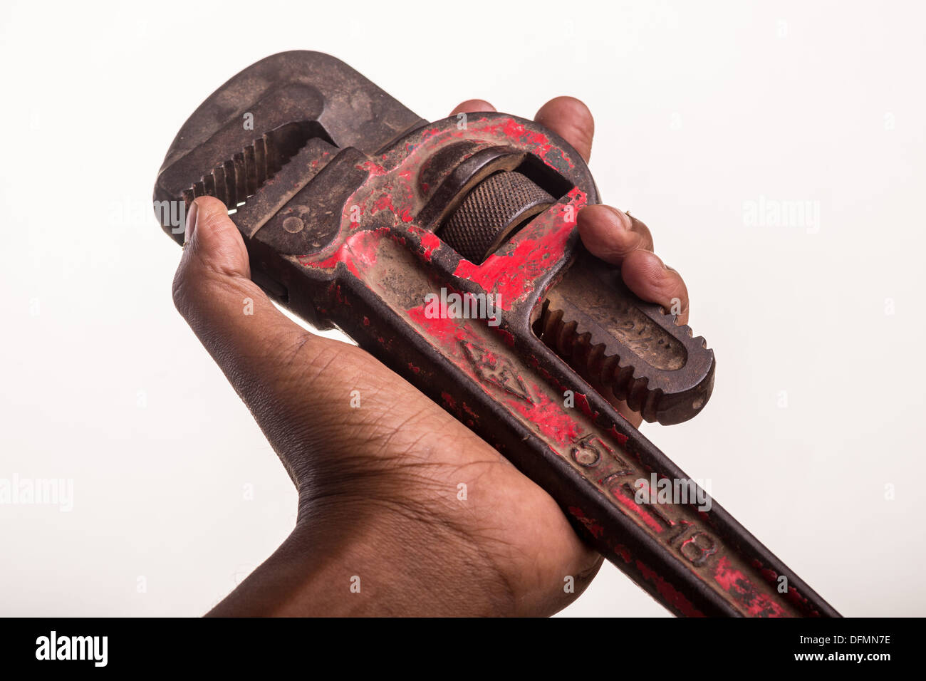 Adjustable Plumbers Wrench High Resolution Stock Photography and Images ...