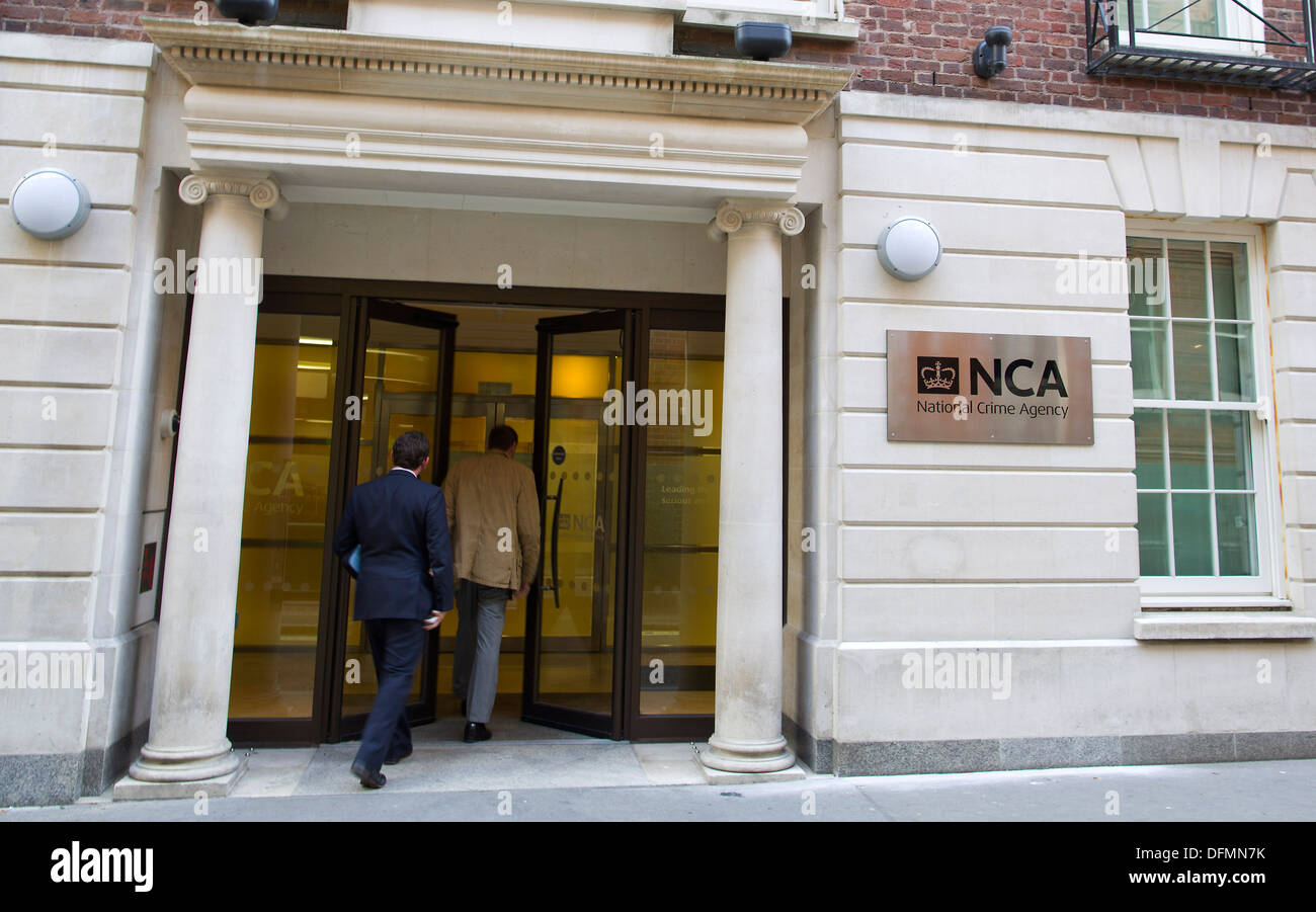 UK, London : The National Crime Agency NCA headquarters are pictured in ...