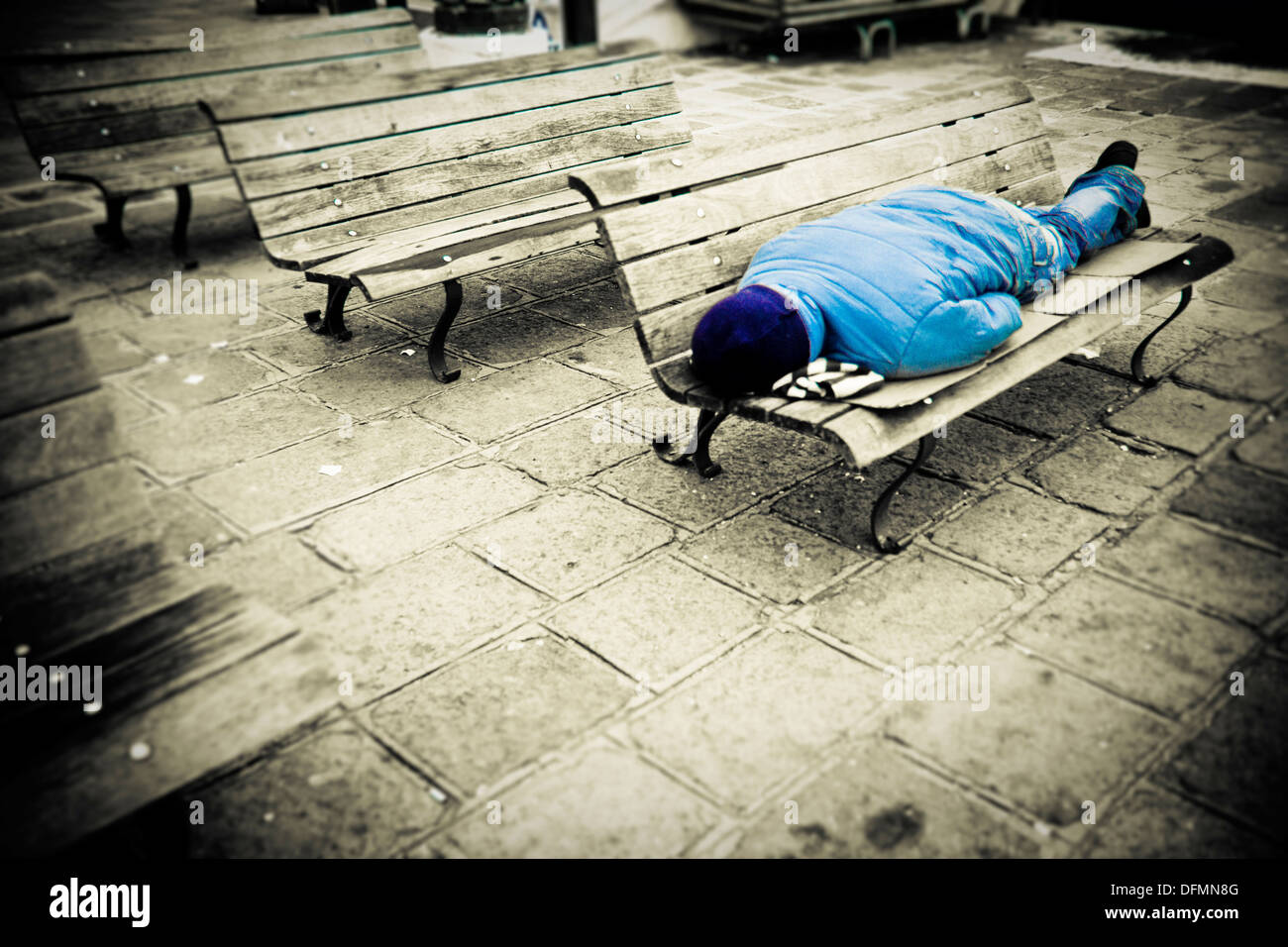 Homeless in venice hi-res stock photography and images - Alamy