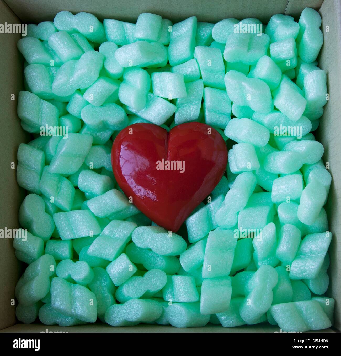 Heart in a box hi-res stock photography and images - Alamy