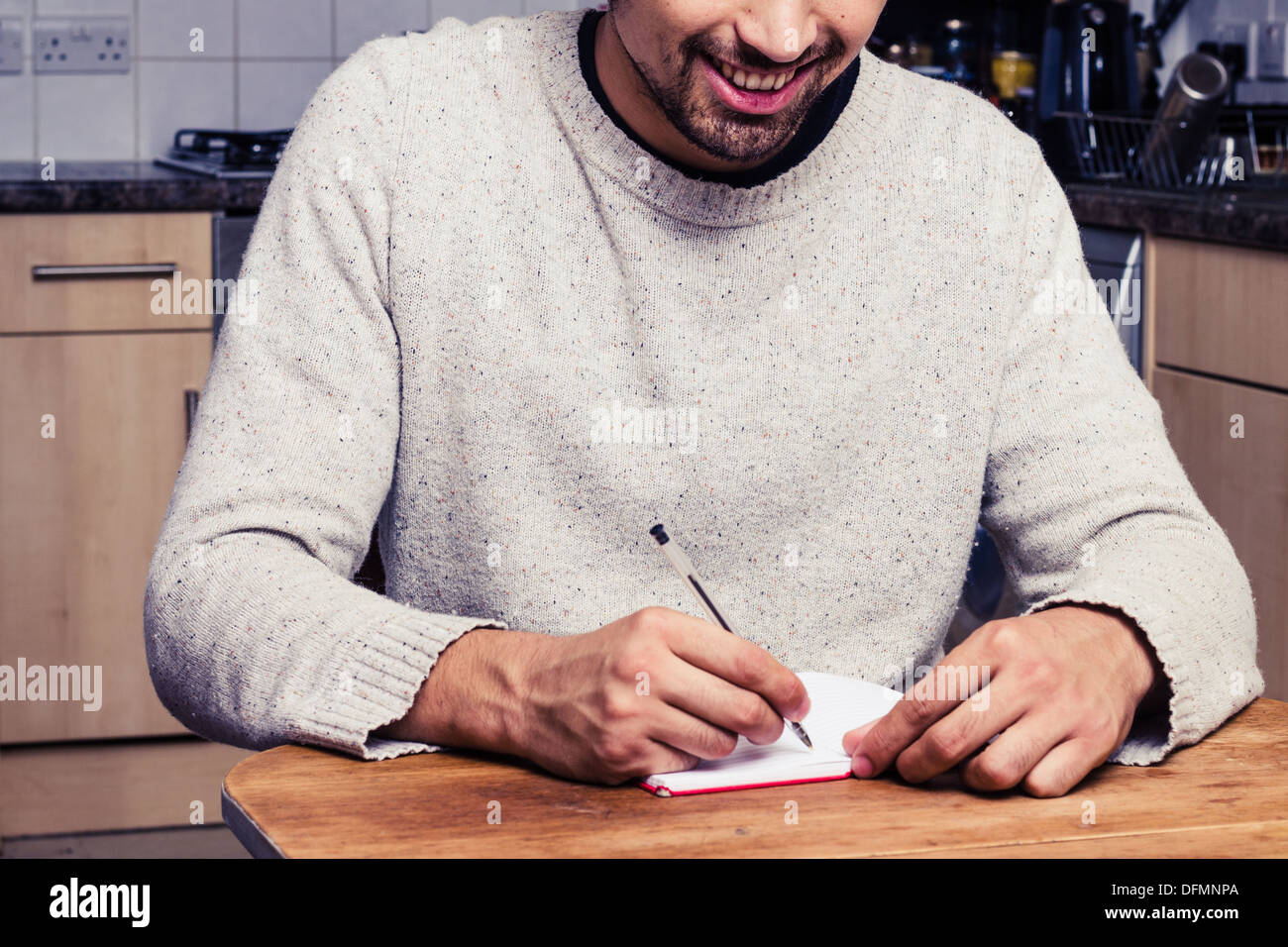 Kitchen writing hi-res stock photography and images - Alamy