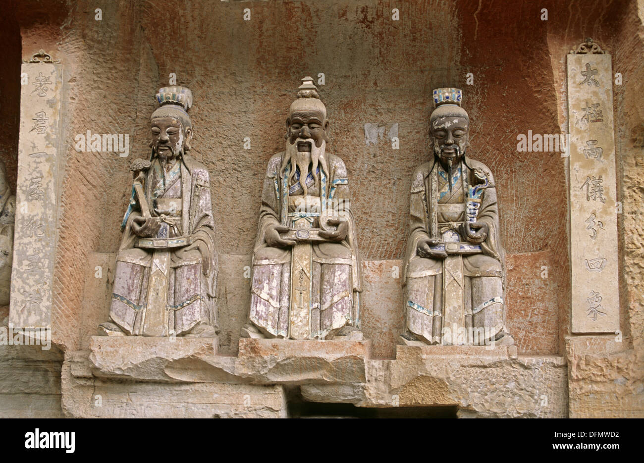 Dazu grottoes hi-res stock photography and images - Alamy