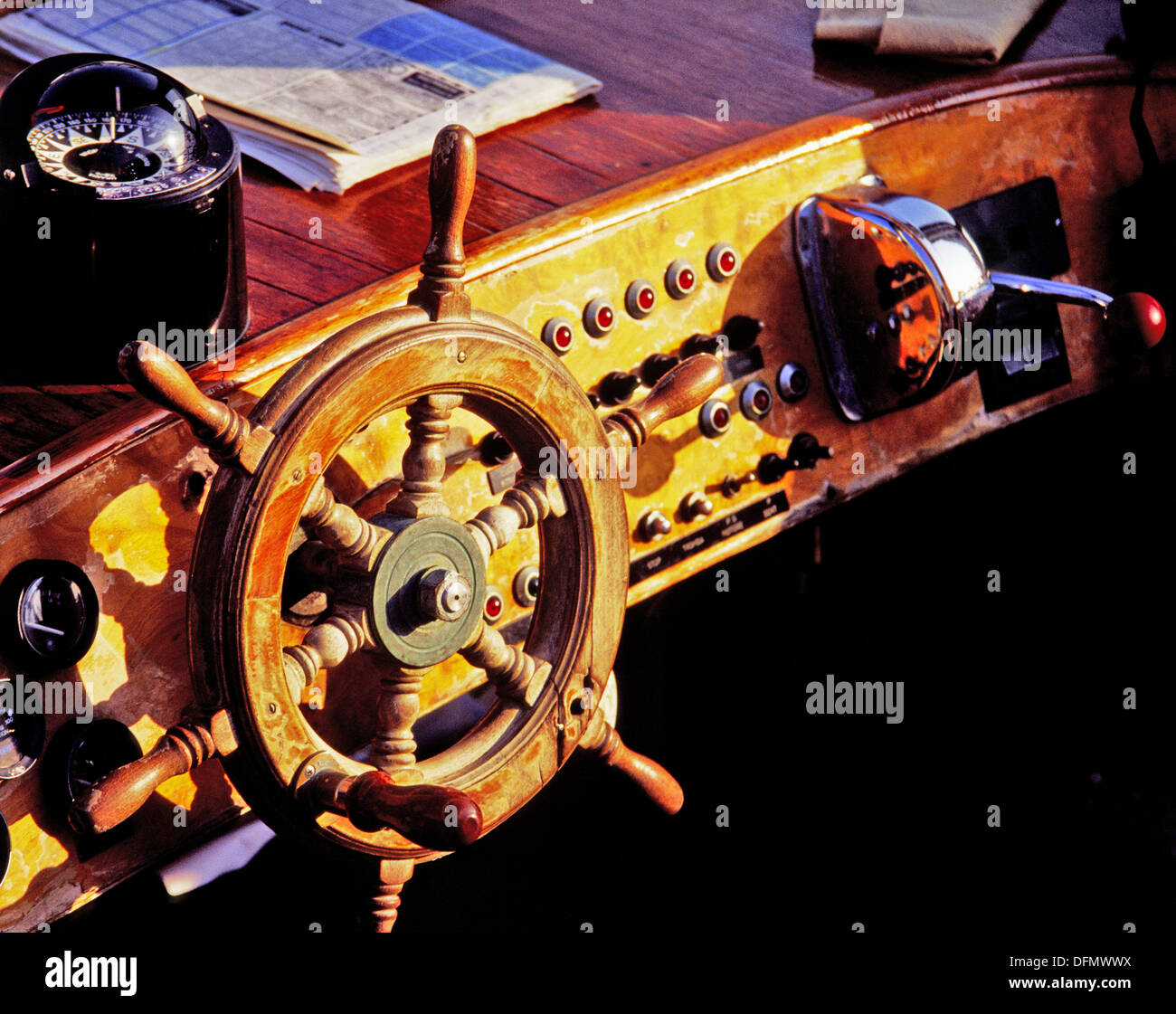 Wooden speedboat hi-res stock photography and images - Alamy