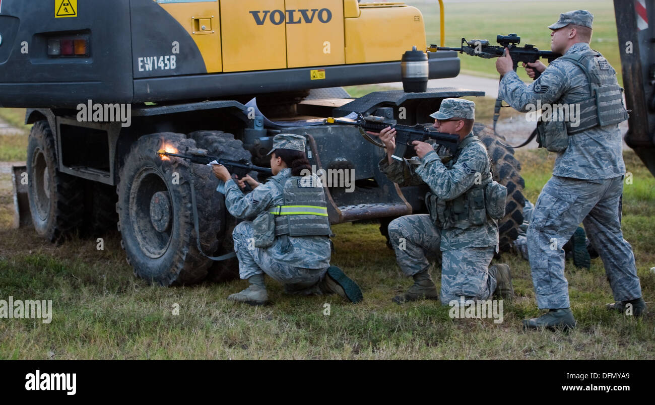 Airman 1st Class Kolina Burton, 8th Security Forces Squadron team ...