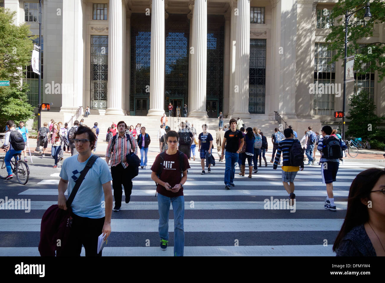 William Barton Rogers MIT building Stock Photo - Alamy