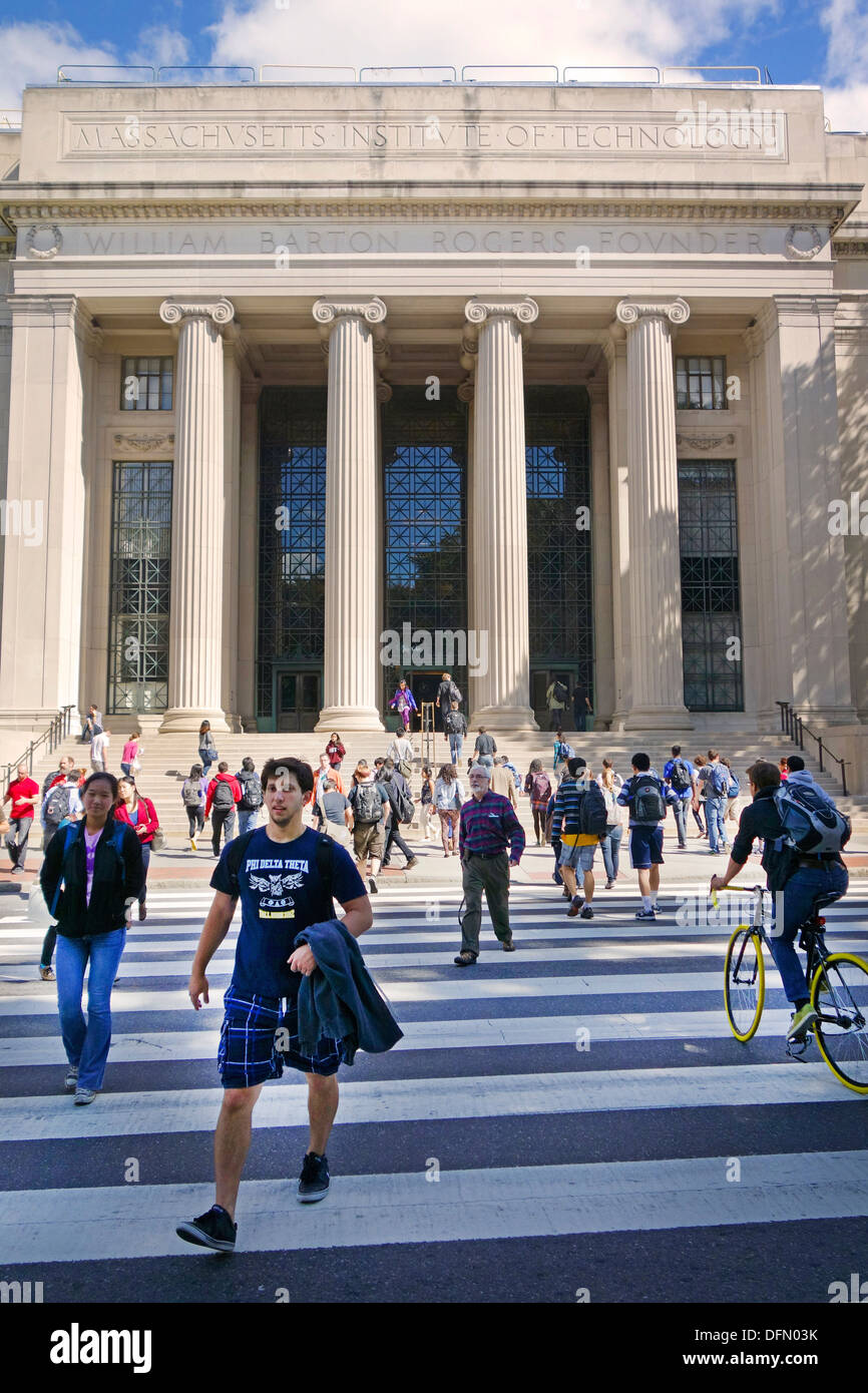 William Barton Rogers MIT building Stock Photo - Alamy