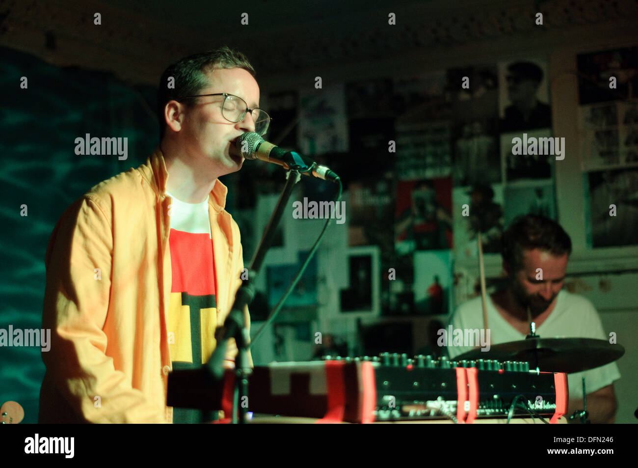 Alexis Taylor with About Group playing live at The Victoria, Dalston ...