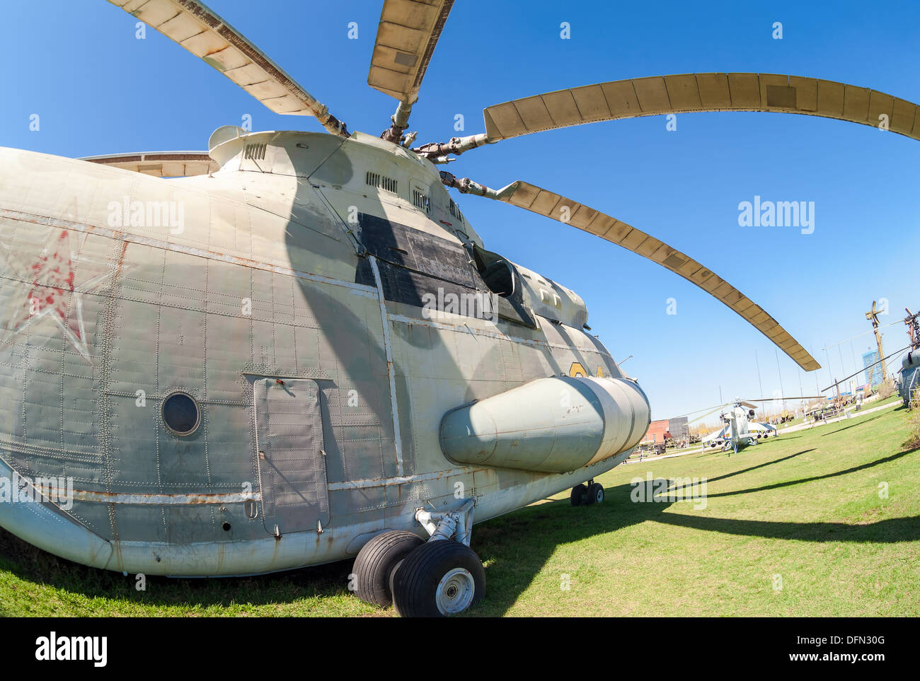 Heavy military transport helicopter Mi-26 "Halo Stock Photo - Alamy