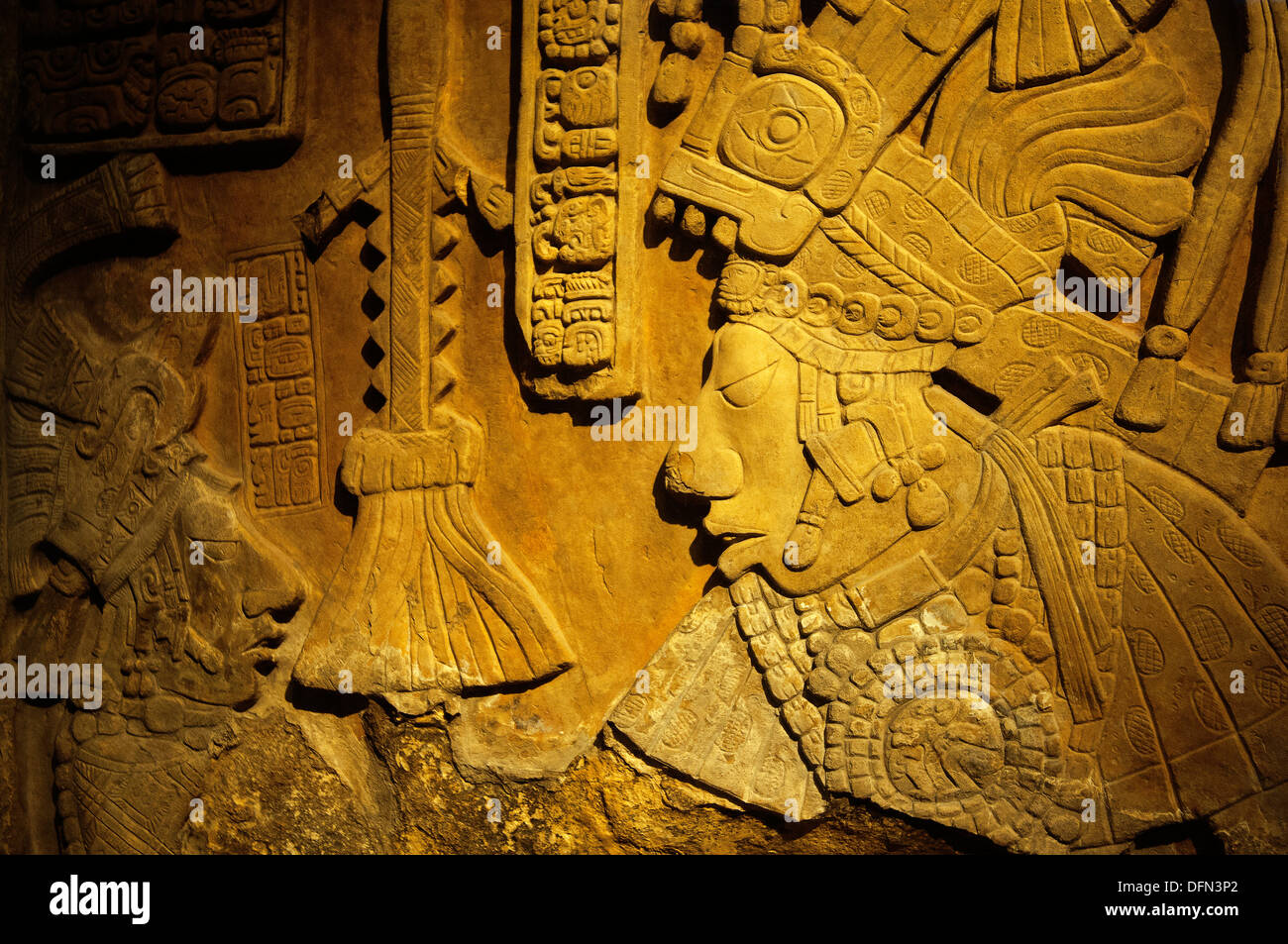 Limestone lintel maya hi-res stock photography and images - Alamy