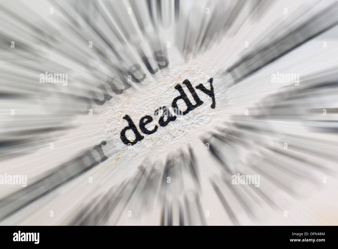 Printed letters hi-res stock photography and images - Alamy