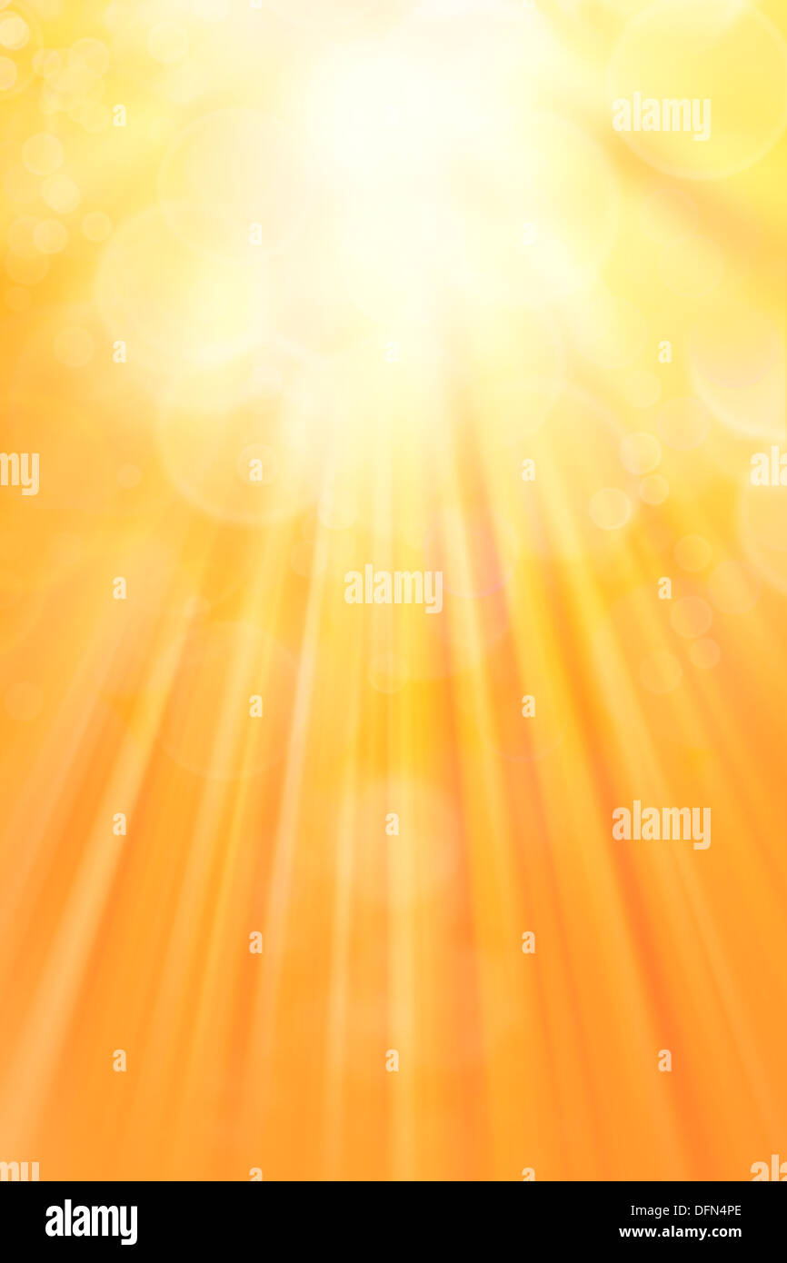 Sun rays yellow vertical background Stock Photo - Alamy