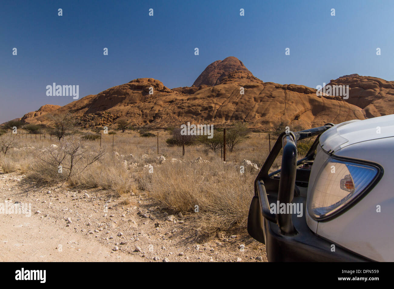 4x4 Namibia Africa Stock Photo - Alamy