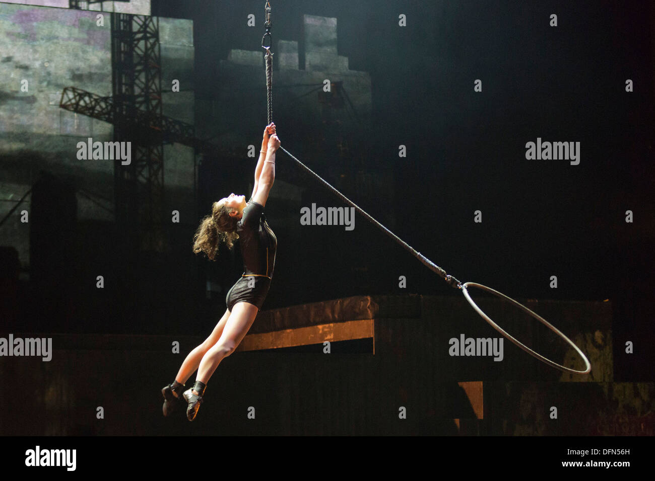 Canadian circus troupe "Cirque Éloize" perform iD at the Peacock ...