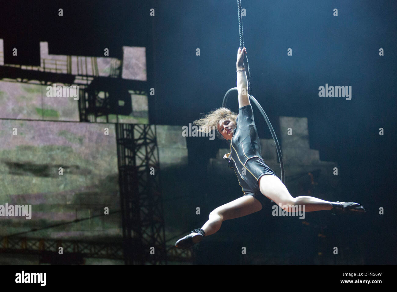 Canadian circus troupe "Cirque Éloize" perform iD at the Peacock ...