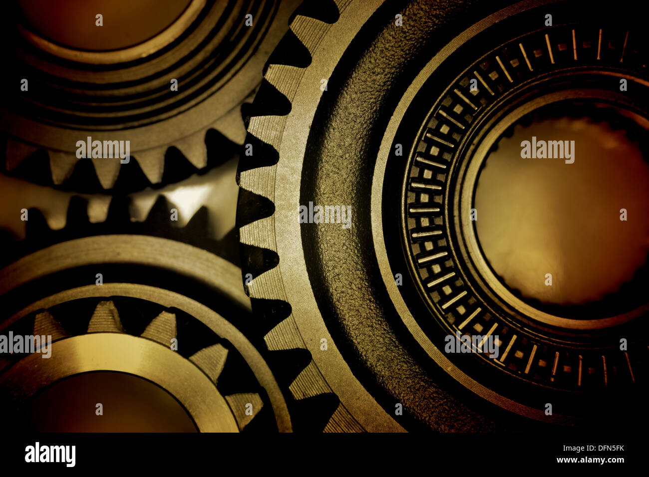 Gears cogs power transmission hi-res stock photography and images - Alamy