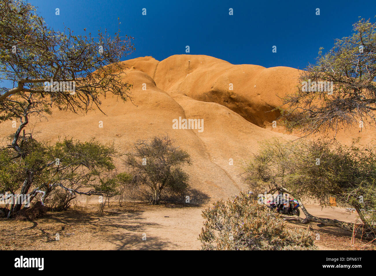 Rock in Namibia, Africa Stock Photo - Alamy