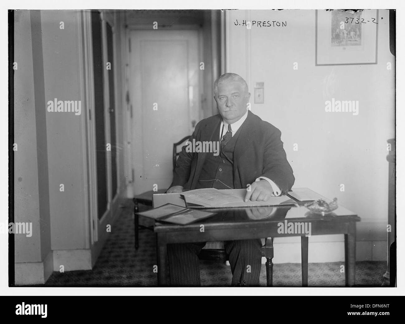 This photograph features J.H. Preston, a prominent figure in Baltimore ...