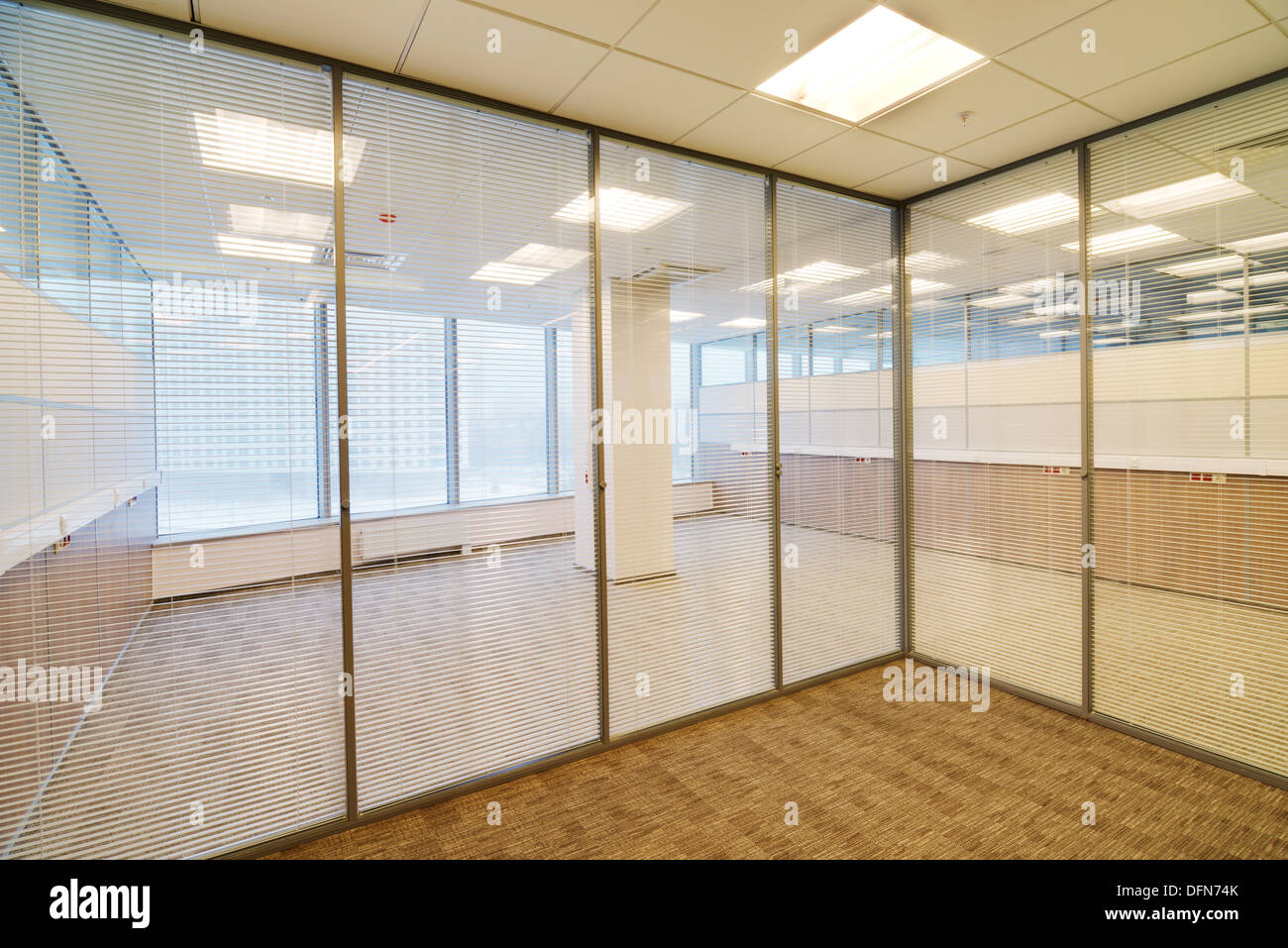 Common generic office building interior Stock Photo - Alamy