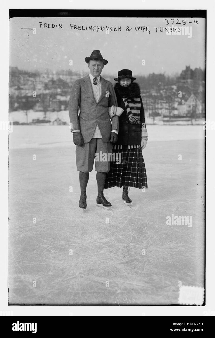 This photograph from the Library of Congress shows Fred'k Frelinghuysen ...