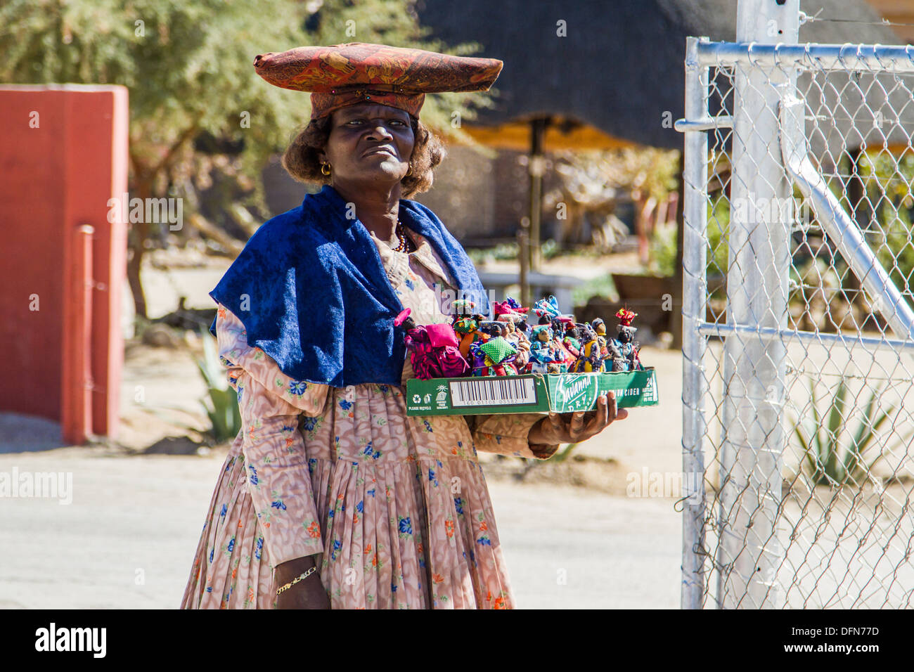 Namibia hat ethnic woman hi-res stock photography and images - Alamy