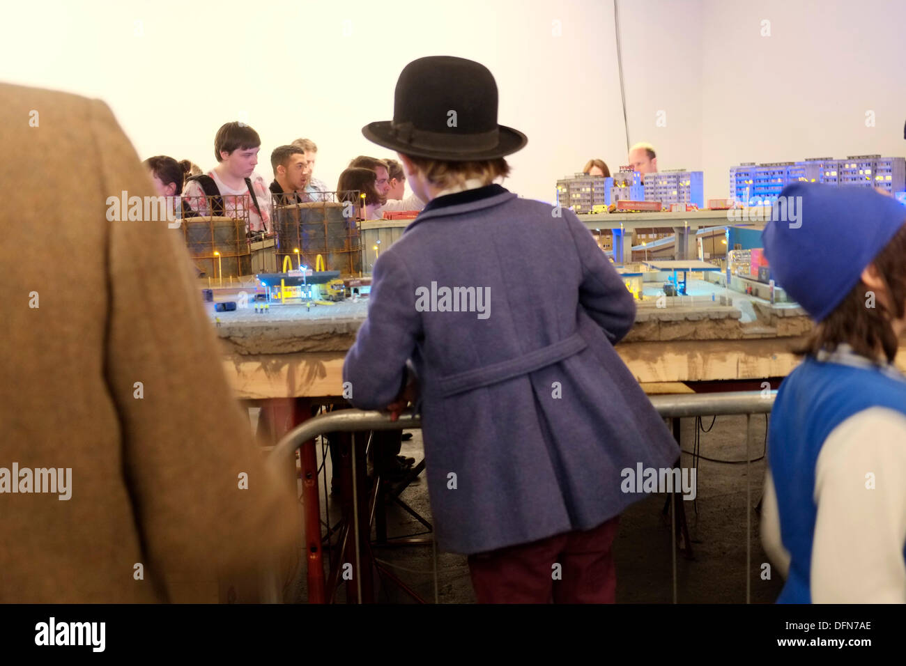 London, UK. 7th Oct, 2013. Former KLF member James Cauty shows his new ...