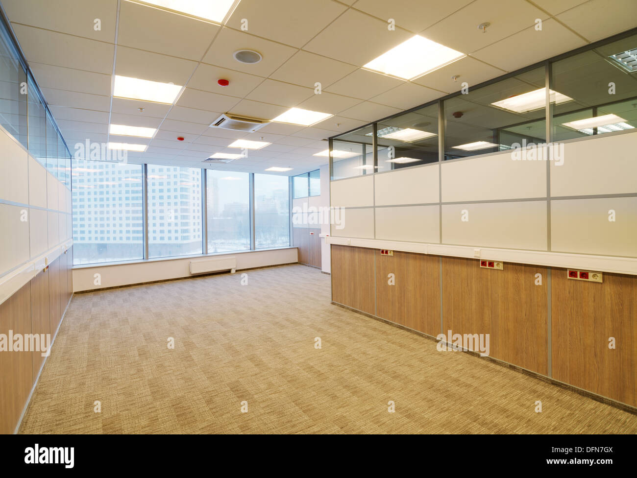 Common generic office building interior Stock Photo - Alamy