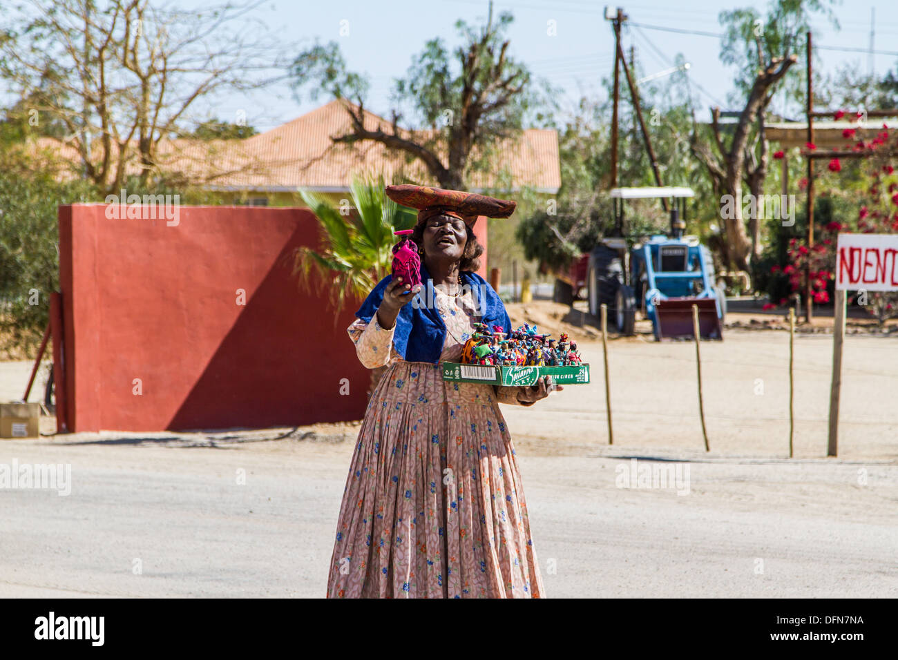 Namibia hat ethnic woman hi-res stock photography and images - Alamy