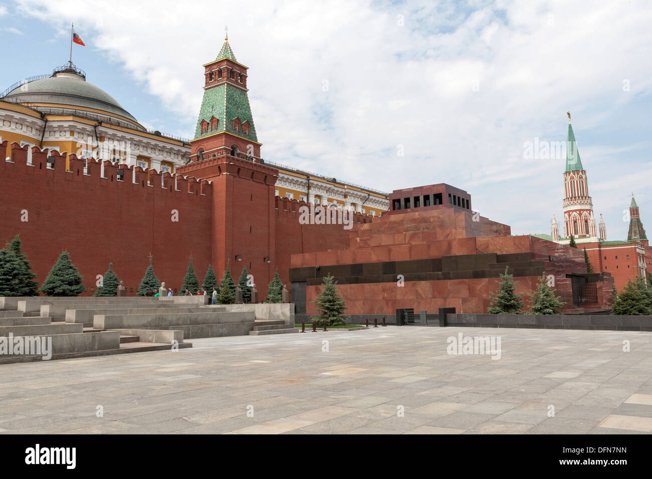 The Senate Tower, Lenin's mausoleum, The St Nicholas Tower, The Corner ...